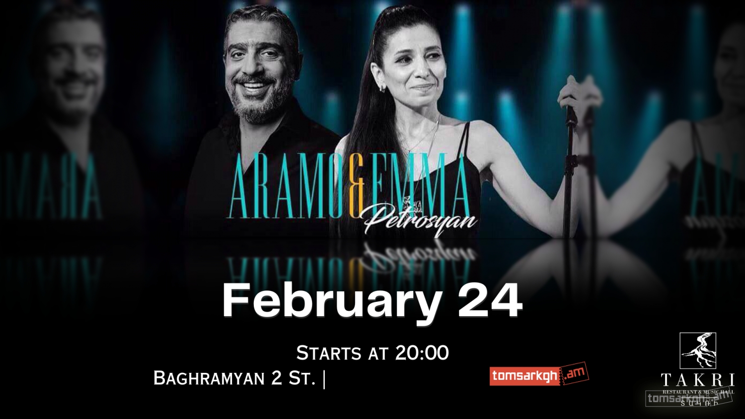Aramo & Emma Petrosyan at Takri - Tomsarkgh.am - unified ticket system
