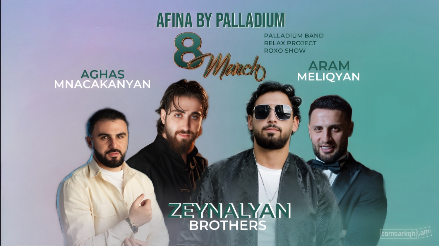 March 8 at Palladium Hall - Տոմսարկղ.am - միասնական տոմսային համակարգ