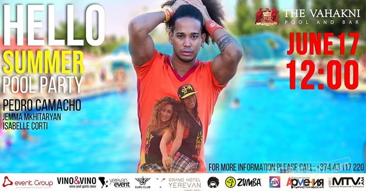 Vahakni Swimming Pool Grand Opening - Տոմսարկղ.am - միասնական տոմսային ...