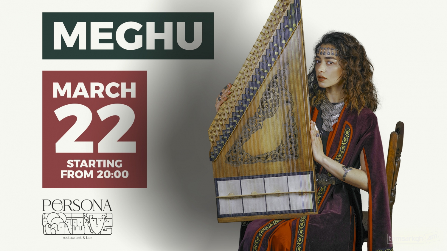 Meghu at Persona - Տոմսարկղ.am - միասնական տոմսային համակարգ