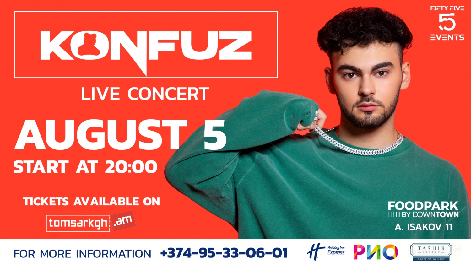 Konfuz / FoodPark by DownTown - Տոմսարկղ.am - միասնական տոմսային համակարգ