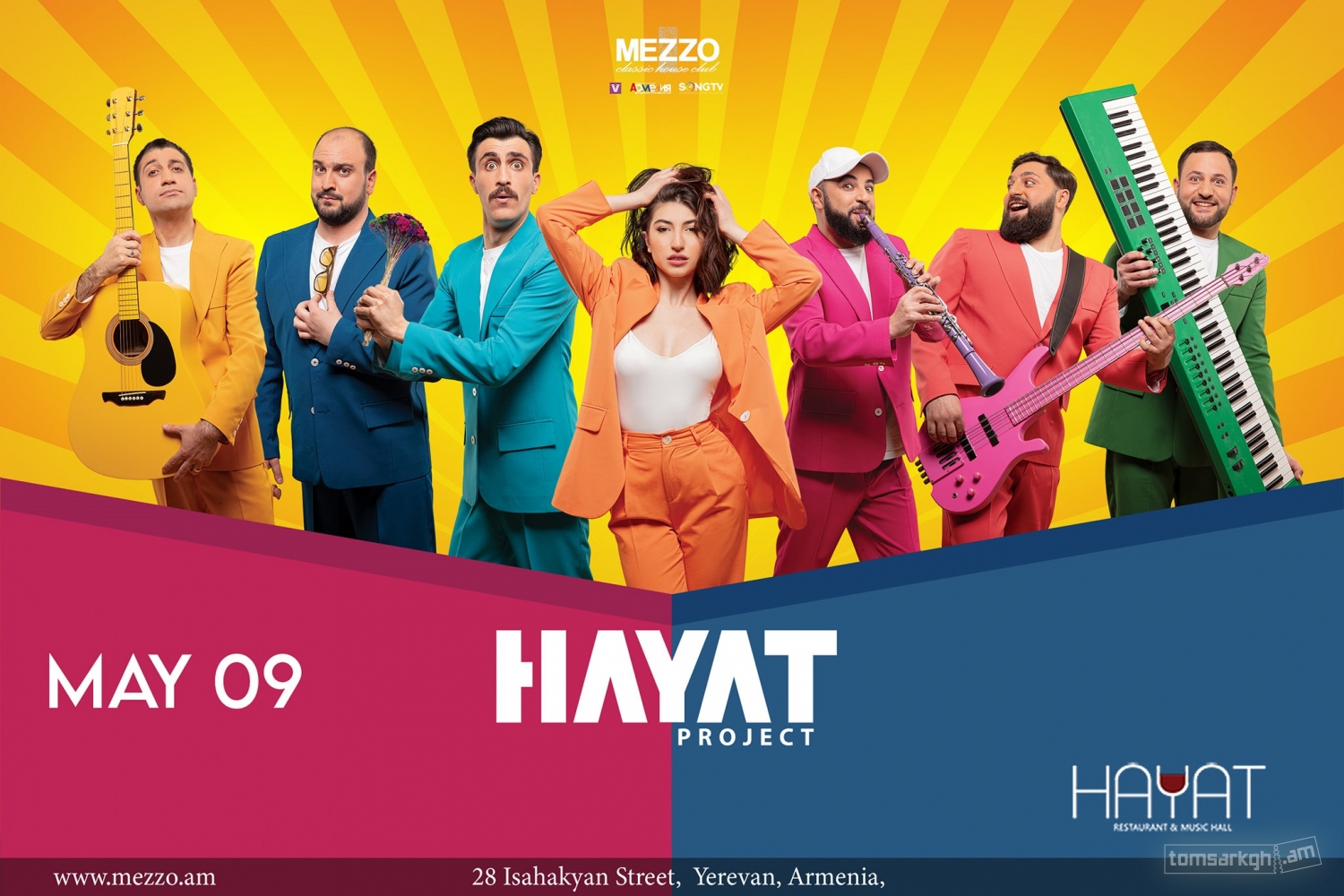 Hayat Project at Mezzo - Томсаркх.am - единая билетная система